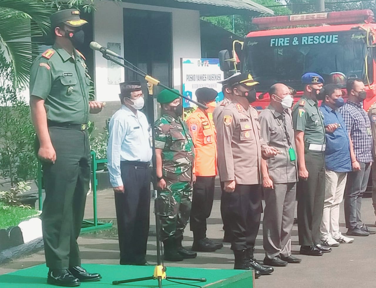 Kodim Jajaran Korem 061/Sk Gelar Apel Kesiapsiagaan Penanggulangan ...