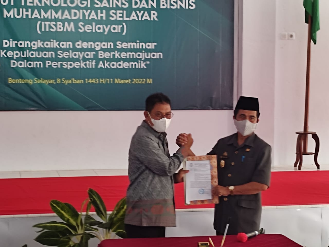 Andi Lukman : ITSBM Selayar PTS Tercepat Urusan Izin Penyelenggaraan di ...