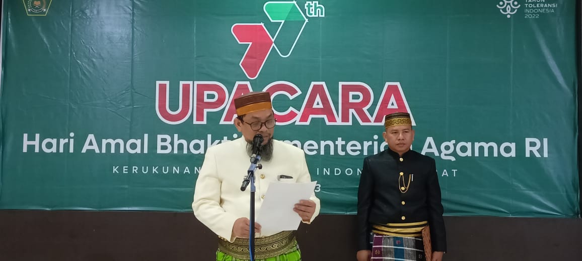 Unik, Peserta Upacara Peringatan HAB Ke-77 Kemenag Sulsel Kenakan Pakaian Adat Nusantara ...