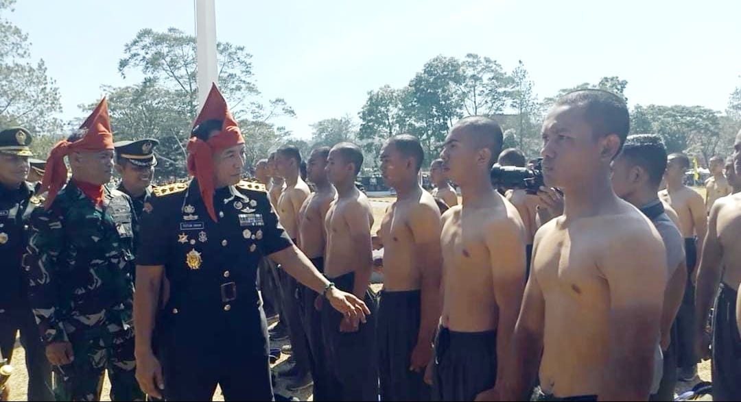 Lantik 104 Siswa, Pangdam XIV/Hsn : Prajurit Tamtama Harus Punya Mental, Moral dan Pedomani 6K ...